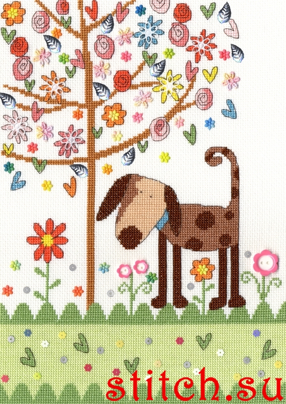 Набор для вышивания Bothy Threads XDP2